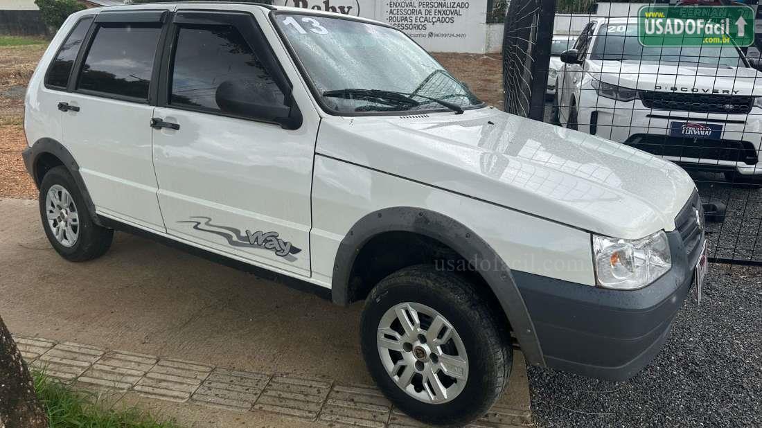 Veículo à venda: FIAT Uno Mille Way Celebration Economy Fire 1.0 Flex ...